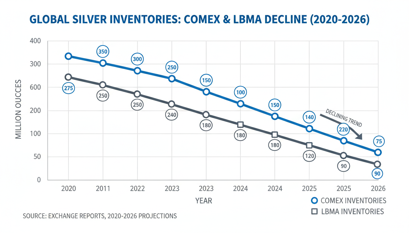 Silver Supply Crisis Explained: Why Silver Is Disappearing in 2026
